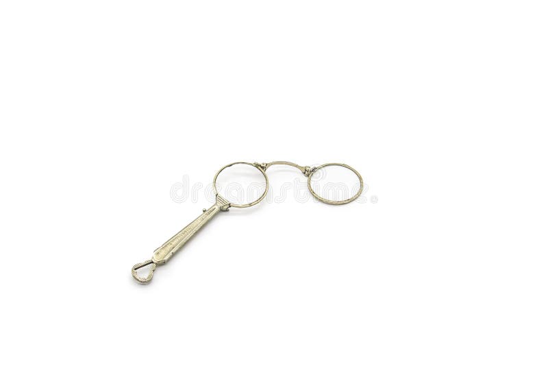 Vintage lorgnette stock image. Image of antique, transparent - 33492003