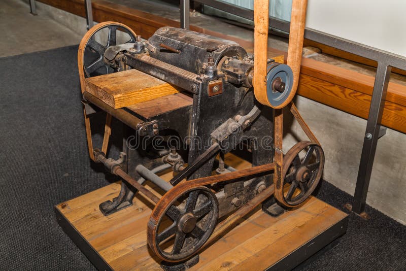Old Vintage Machine Tool for Wood Processing Stock Photo - Image of ...