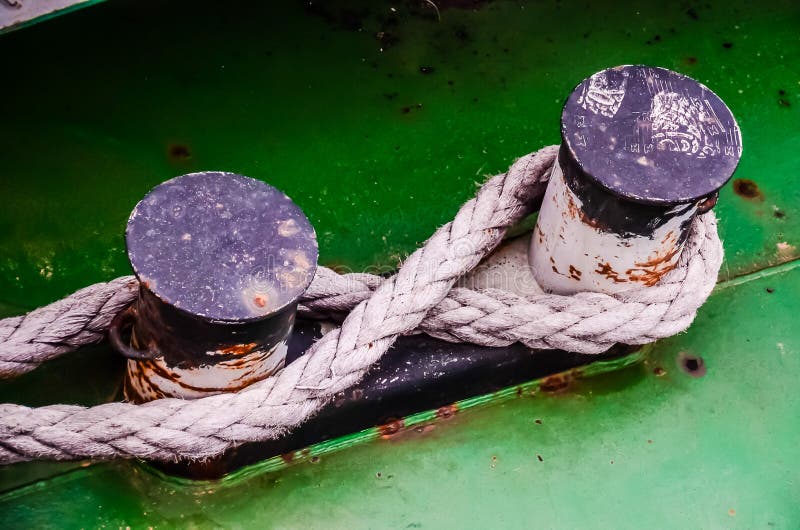 Old Vintage Naval Rope stock photo. Image of antique - 307015988