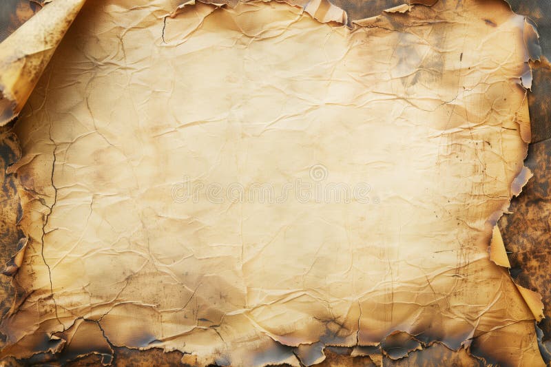 Old Vintage Paper Map stock illustration. Illustration of parchment ...