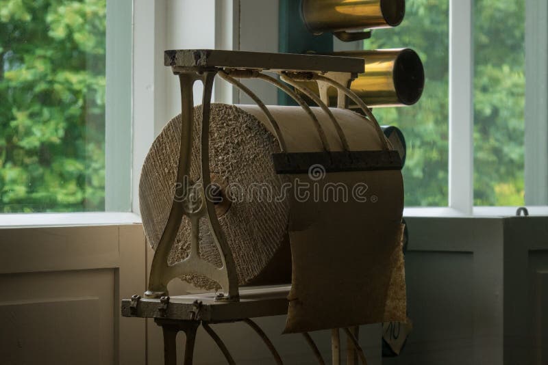 The Old and Vintage Paper Roll in a Room Stock Image - Image of toilet ...
