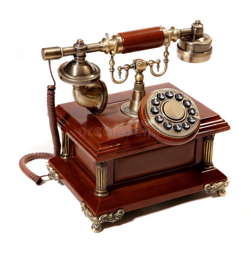 Very Old Phone stock photo. Image of instructions, dial - 8374670