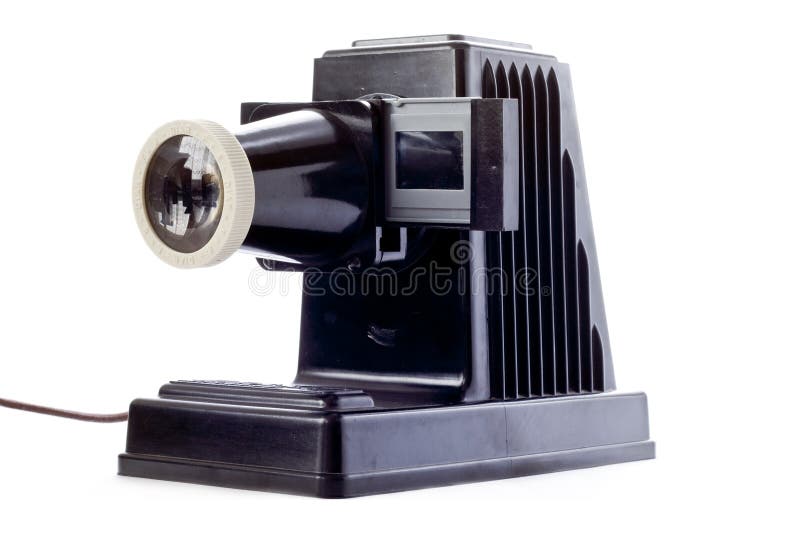 Old slide projector stock image. Image of blank, light - 15760027