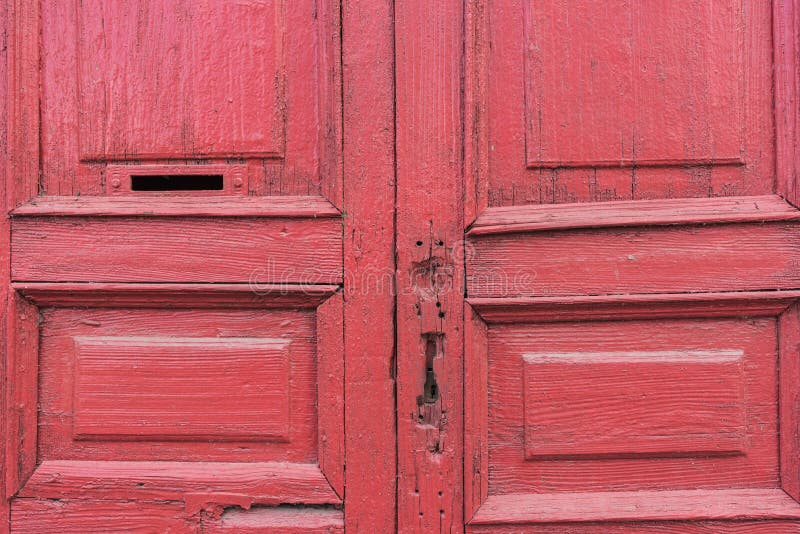 Old vintage red doors stock photo. Image of backdrop - 89684136
