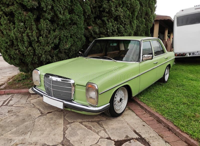 Old Vintage Retro Passenger Car Stock Image - Image of model, oldie ...