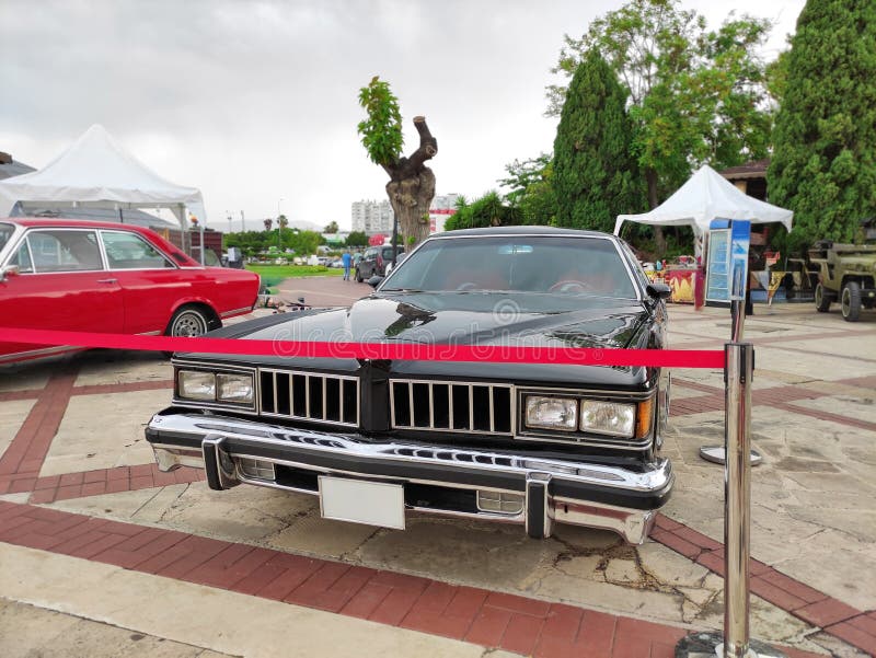 Old Vintage Retro Passenger Car Stock Image - Image of comfortable ...