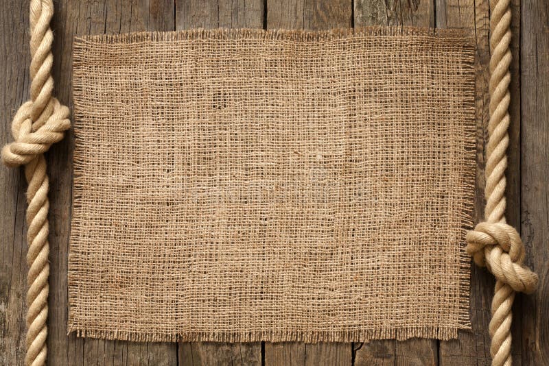 Old Vintage Rope and Planks Background Stock Image - Image of hardwood ...