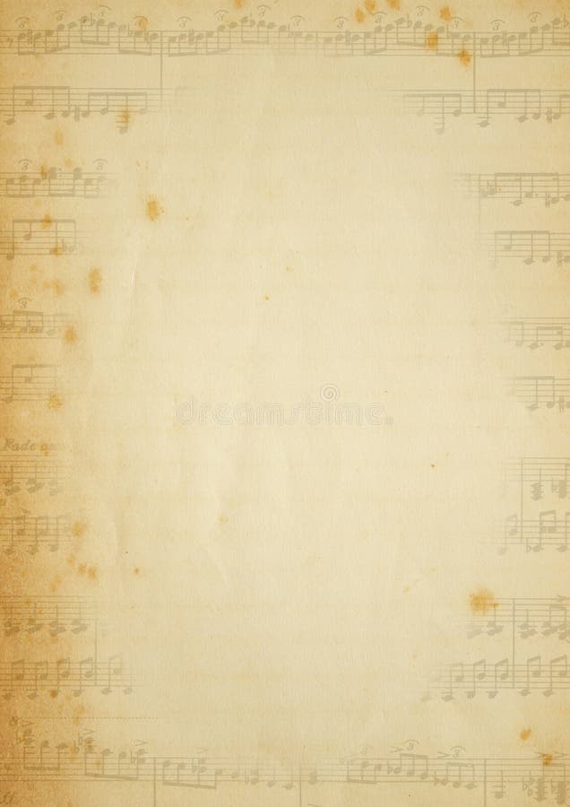 Vintage Sheet Music Wallpaper
