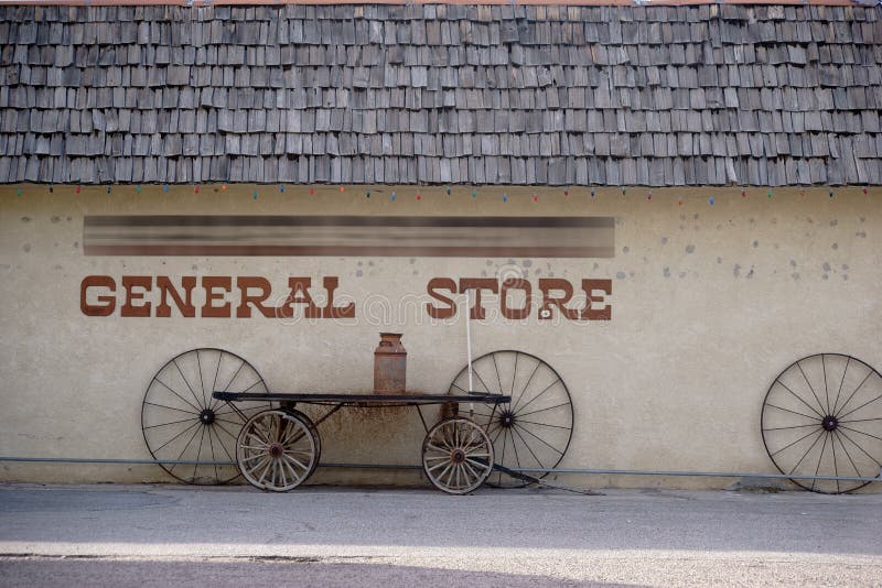 Old Vintage Shop stock image. Image of wheels, states - 66683605