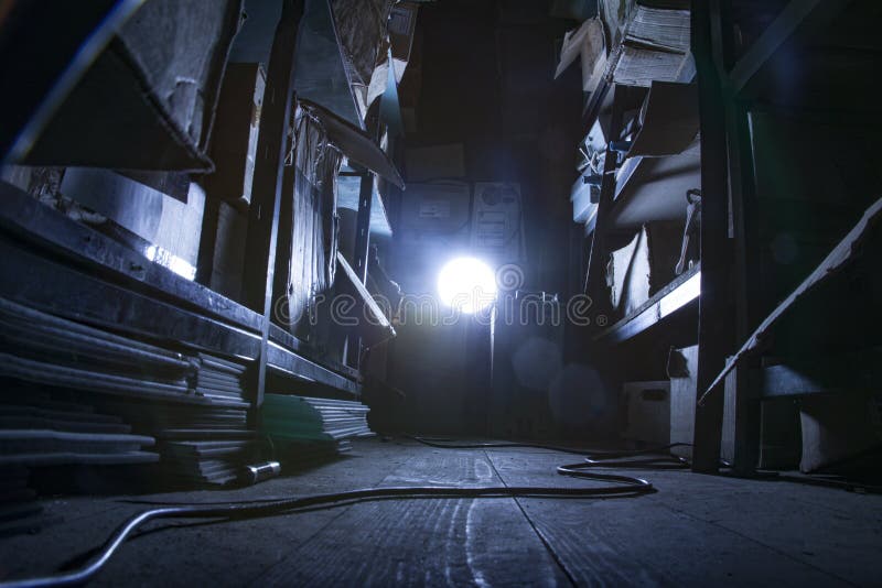 Old Vintage Storage Room stock photo. Image of archive - 165942212
