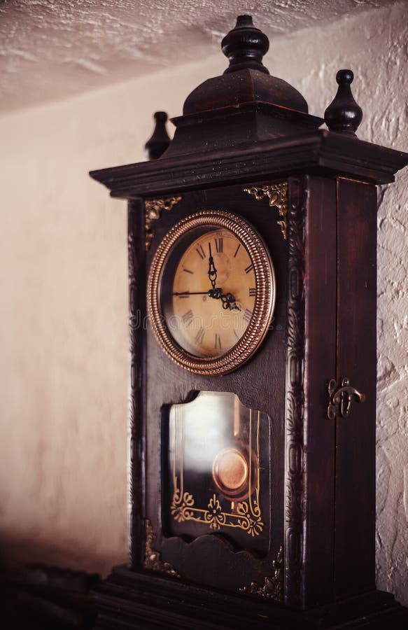 Old Vintage Style Clock stock image. Image of decoration - 88765199