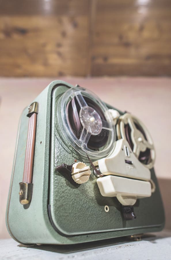 Old vintage tape recorder stock photo. Image of analog - 51489766
