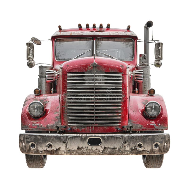 Old Vintage Truck on Transparent Background - Ai Generated Stock ...