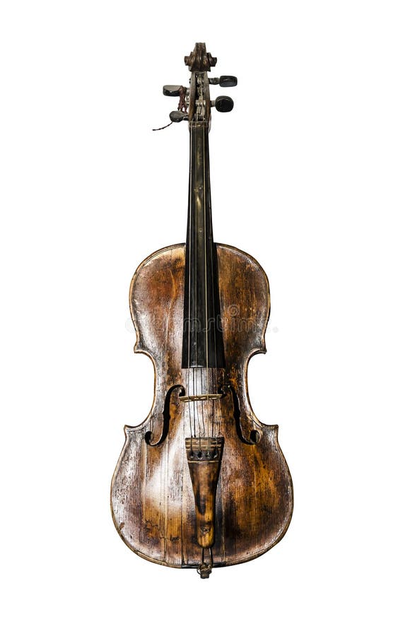 Old vintage violin stock image. Image of contrabass, orchestra - 36497429