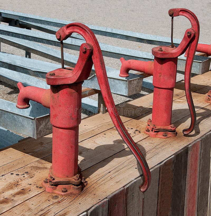 Antique Water Pump stock photo. Image of farm, outdoors - 115340
