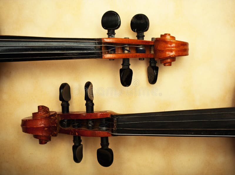 Old violin detail stock image. Image of orchestra, play - 15566997