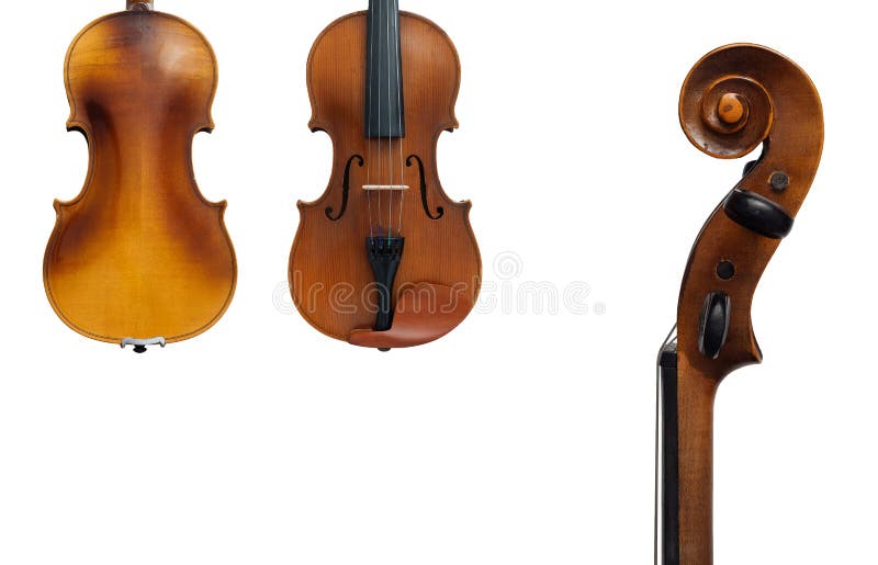 Front Side Back View Violin Stock Photos - Free & Royalty-Free Stock ...
