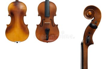 Violin Back View White Back Stock Photos - Free & Royalty-Free Stock ...