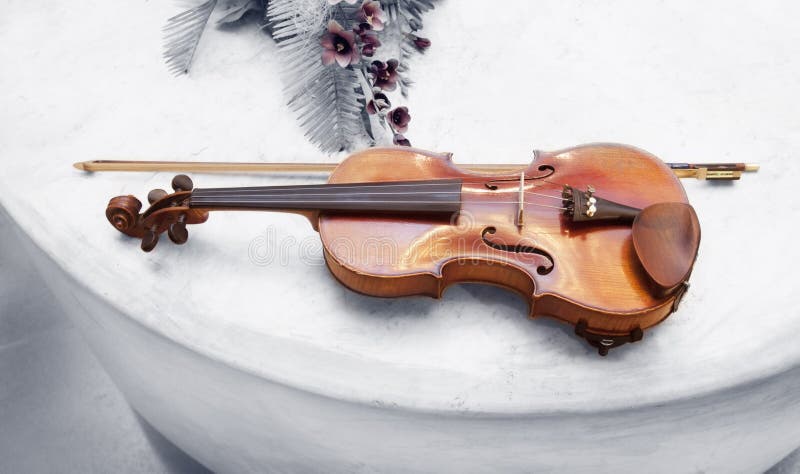 Old Violin stock photo. Image of sheet, treble, style - 31379690