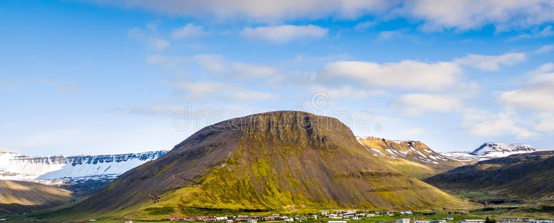 Old volcano stock image. Image of colors, grass, rocks - 96246793