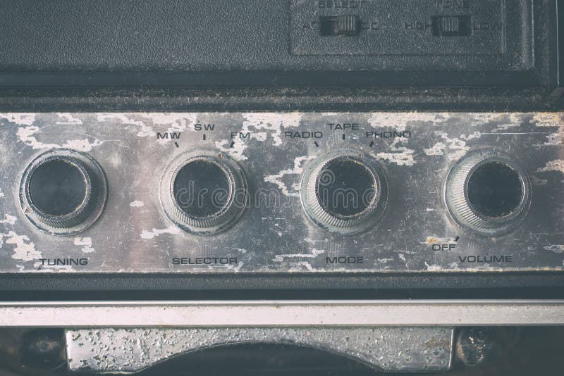 Old Volume Button stock image. Image of sound, knob, control - 71001937