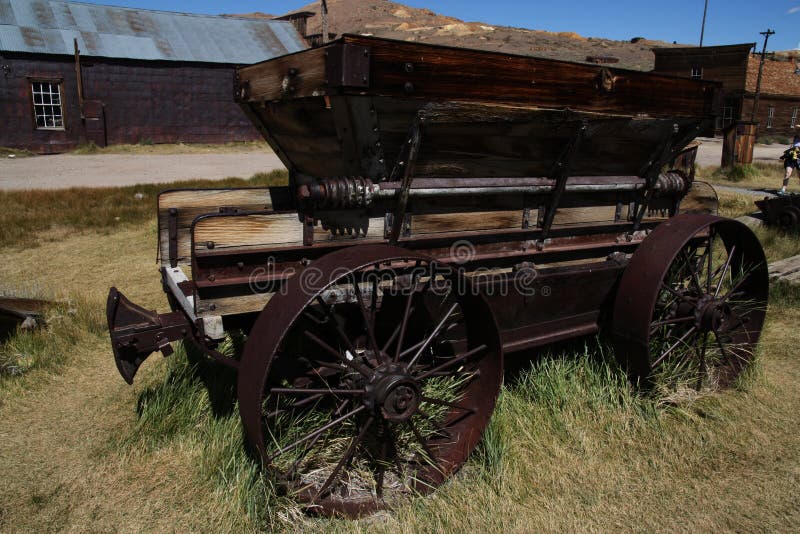 Old waggon 2 stock photo. Image of skies, ghosttown, wagons - 12426136