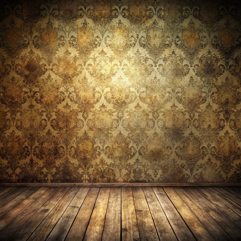 Old Wall Backdrop with Dark Vignette Borders for Artistic Design Stock ...