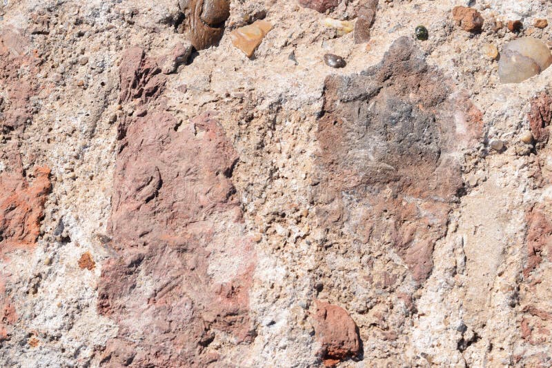 Old wall of clay and stone stock photo. Image of textured - 114590350