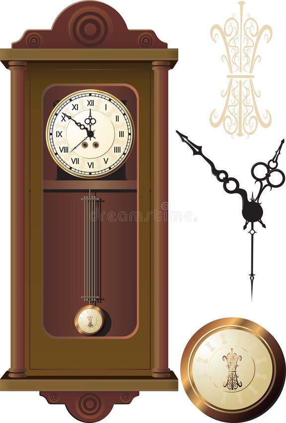 Grandfather Clock Stock Illustrations – 3,195 Grandfather Clock Stock ...