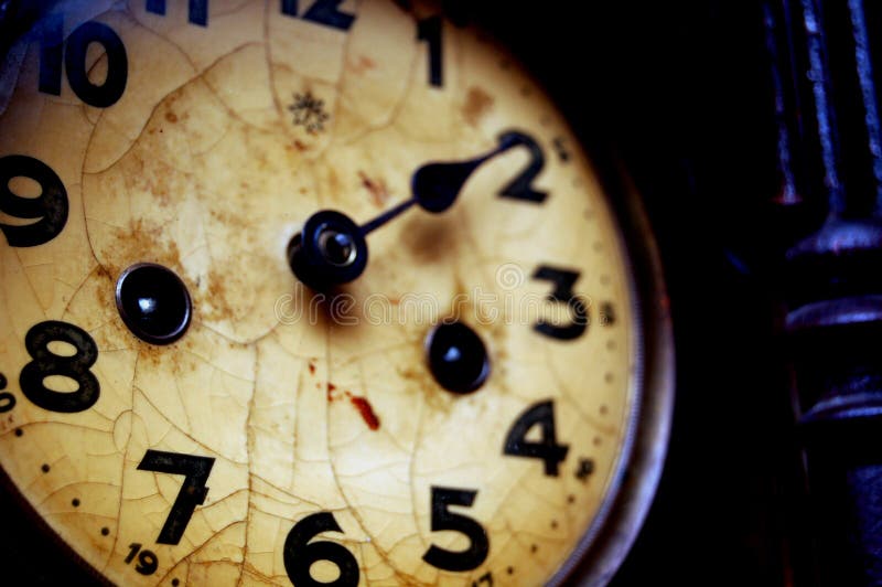 Old wall clock , macro stock photo. Image of clock, business - 53985594