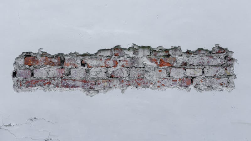 Crumbling Wall Drawing