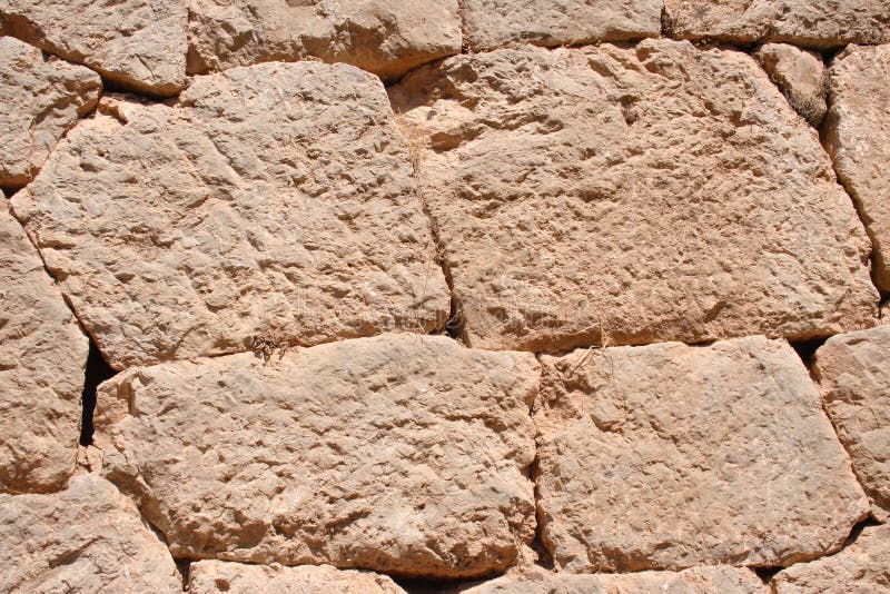 Old wall in Delphi, Greece stock image. Image of detail - 7197777