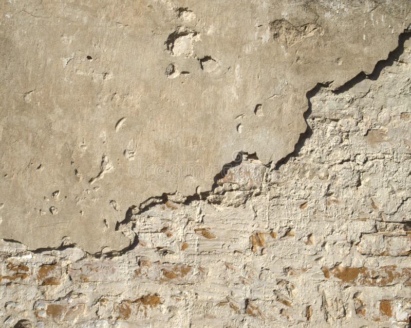 Old Wall of a Dilapidated House Stock Image - Image of city, historical ...