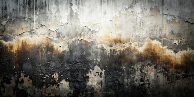 Old Wall Texture with Engine Oil Stains and Gradient Background Stock ...