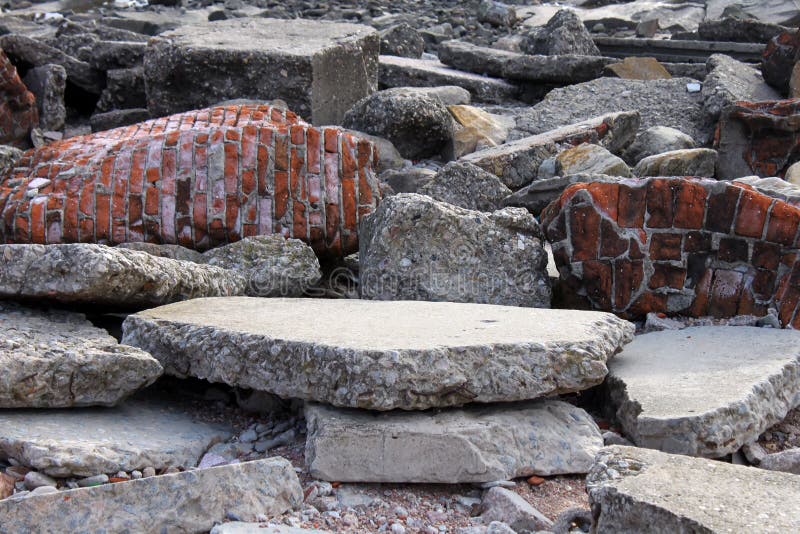 Old wall fragments stock image. Image of destroyed, fragments - 79399149