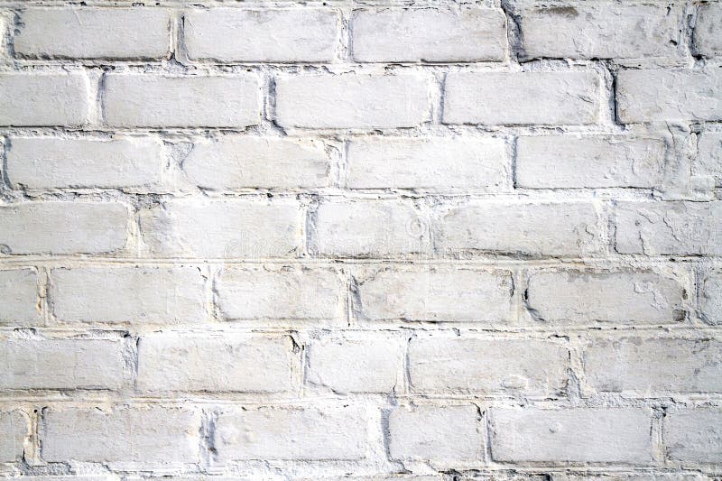 The Old Wall is Made of Light Bricks. Stock Image - Image of concrete ...