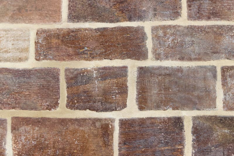 An Old Wall Made of Sandstone Blocks Stock Image - Image of block ...