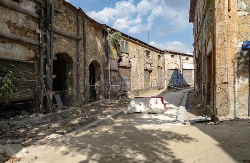 The old Nicosia stock image. Image of building, lefcosa - 57818593