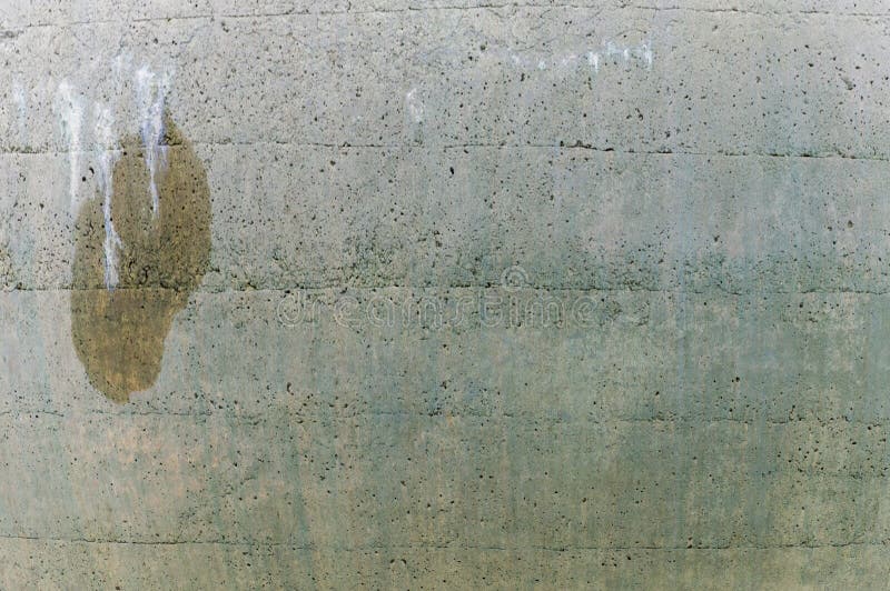 Old Wall Pool with a Wet Stain Stock Photo - Image of floor, scratched ...