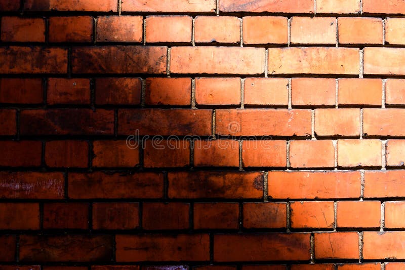 An Old Wall of Old Red Brick, an Old Building, As a Background 6 Stock ...