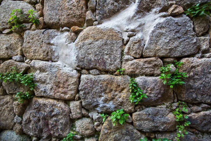 Old Wall Texture Large Stone. Nature. Stock Image - Image of color ...
