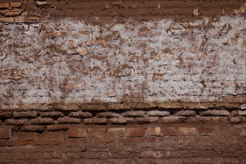 Old and Dusty Wall of Mexico Stock Image - Image of brown, mexico ...