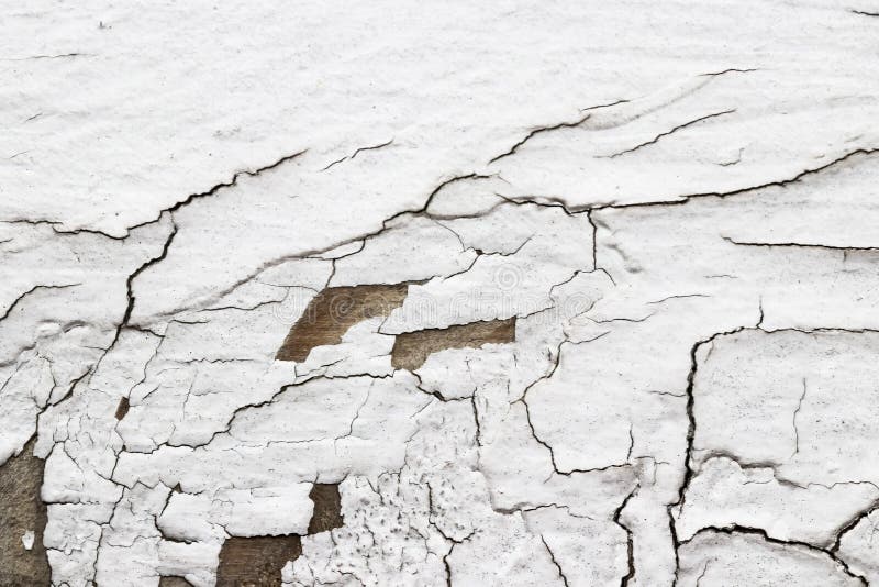 Paint Cracks on a Metal Surface. Common Defect in Painting Such As ...