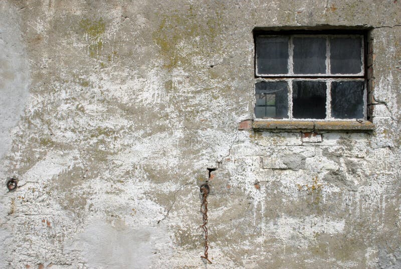 Old wall with window stock image. Image of wall, decay - 130863