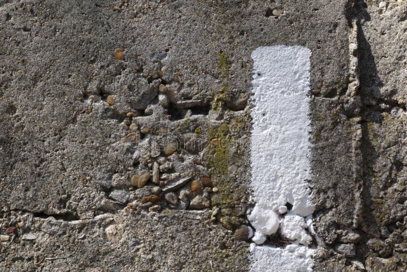 Old Wall with Worn Off Paint Stock Image - Image of messy, aged: 115254581