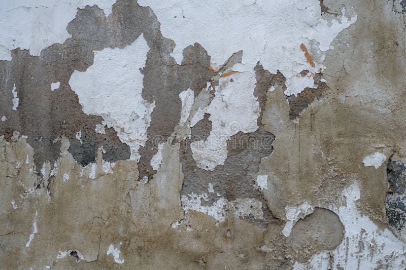 Old Wall with Worn Out Limewash Plaster Stock Photo - Image of element ...