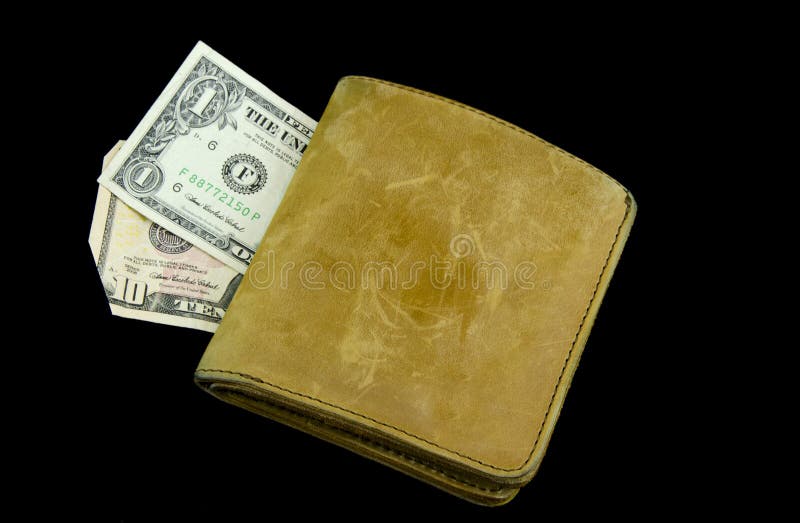 Old Wallet stock photo. Image of wallet, money, green - 21396162