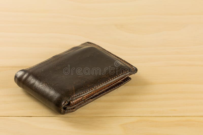 Old wallet stock image. Image of commercial, leather - 57700243