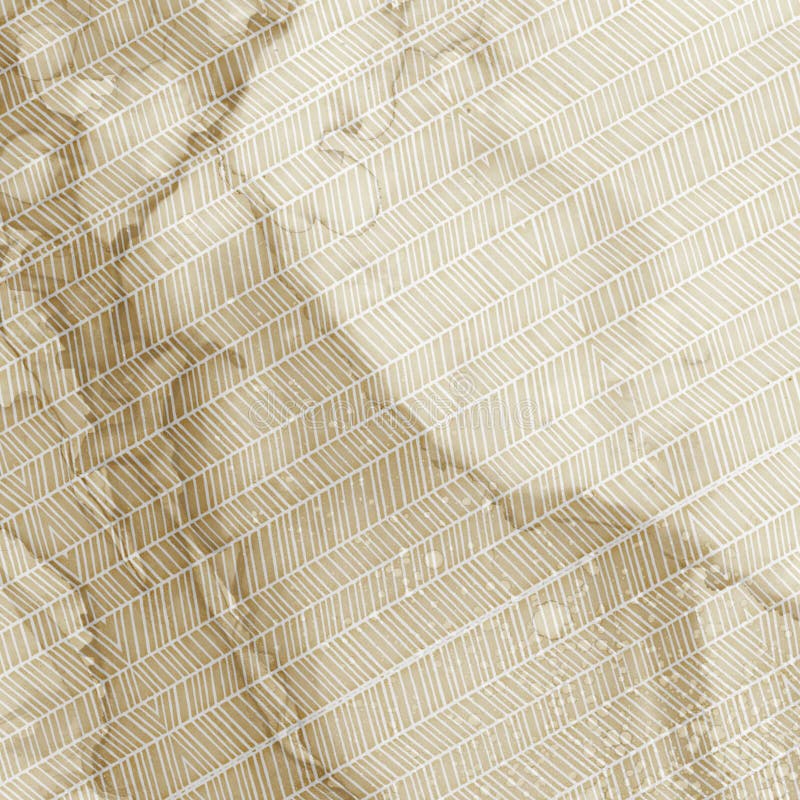 Old Wallpaper with a Geometric Pattern. Destroyed Surface. Stock ...