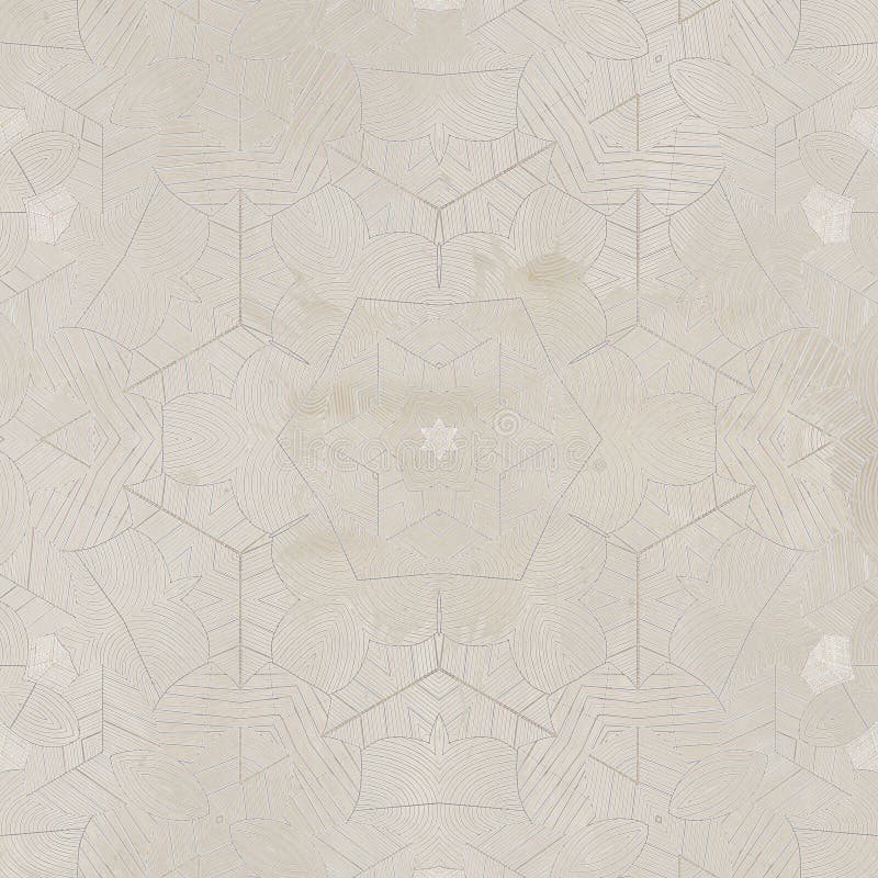 Old Wallpaper with a Geometric Pattern. Destroyed Surface. Stock ...